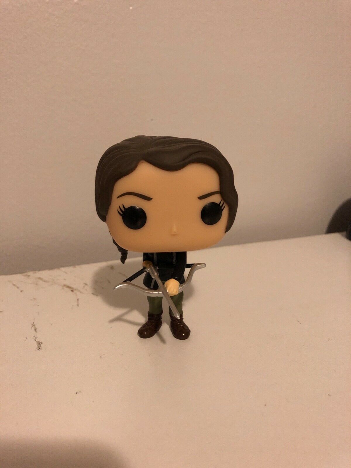Katniss Everdeen Pop Figure With Bow And Arrow From Hunger Games ...