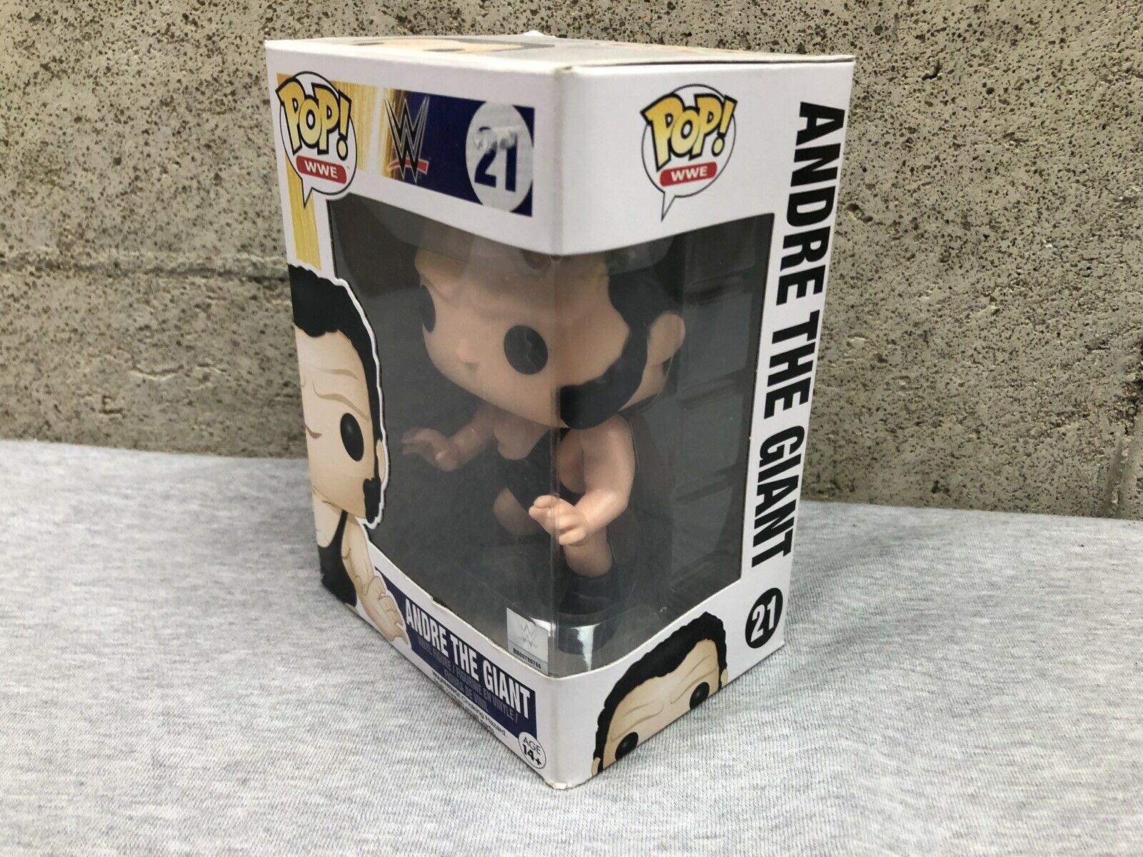 Funko Pop WWE WWF Andre The Giant Wrestling Star 21 Vinyl Figure W/ Box ...