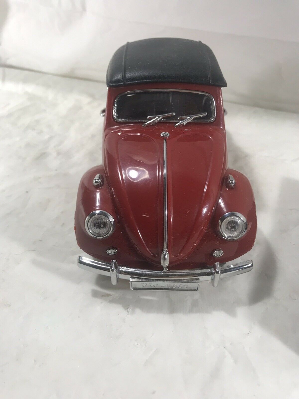 Vintage VW Beetle Phone Volkswagen Bug Red Convertible Stand Box ...