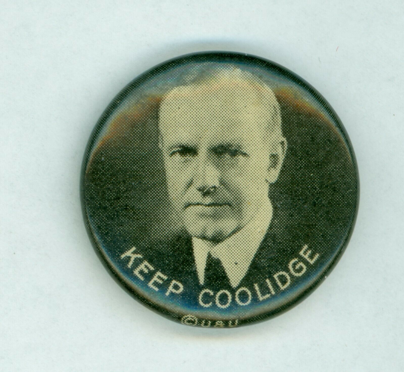 Vtg 1924 President Calvin Coolidge Campaign Pinback Button Keep ...