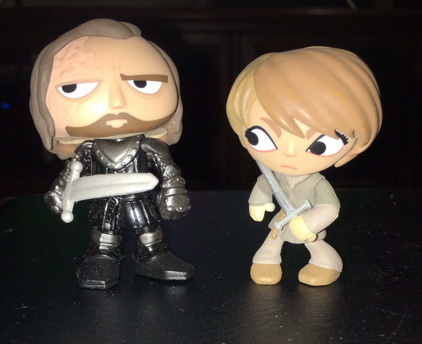 Funko Pop Mystery Mini Game Of Thrones Wolf & The Hound (Arya & Sandor ...