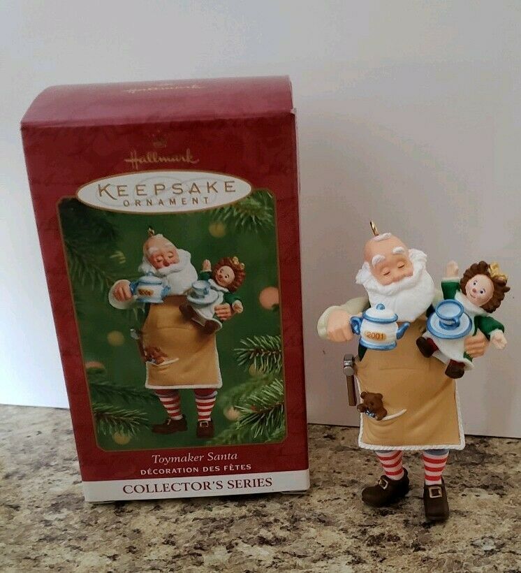 2001 Toymaker Santa Hallmark Keepsake Christmas Tree Ornament | #14533295