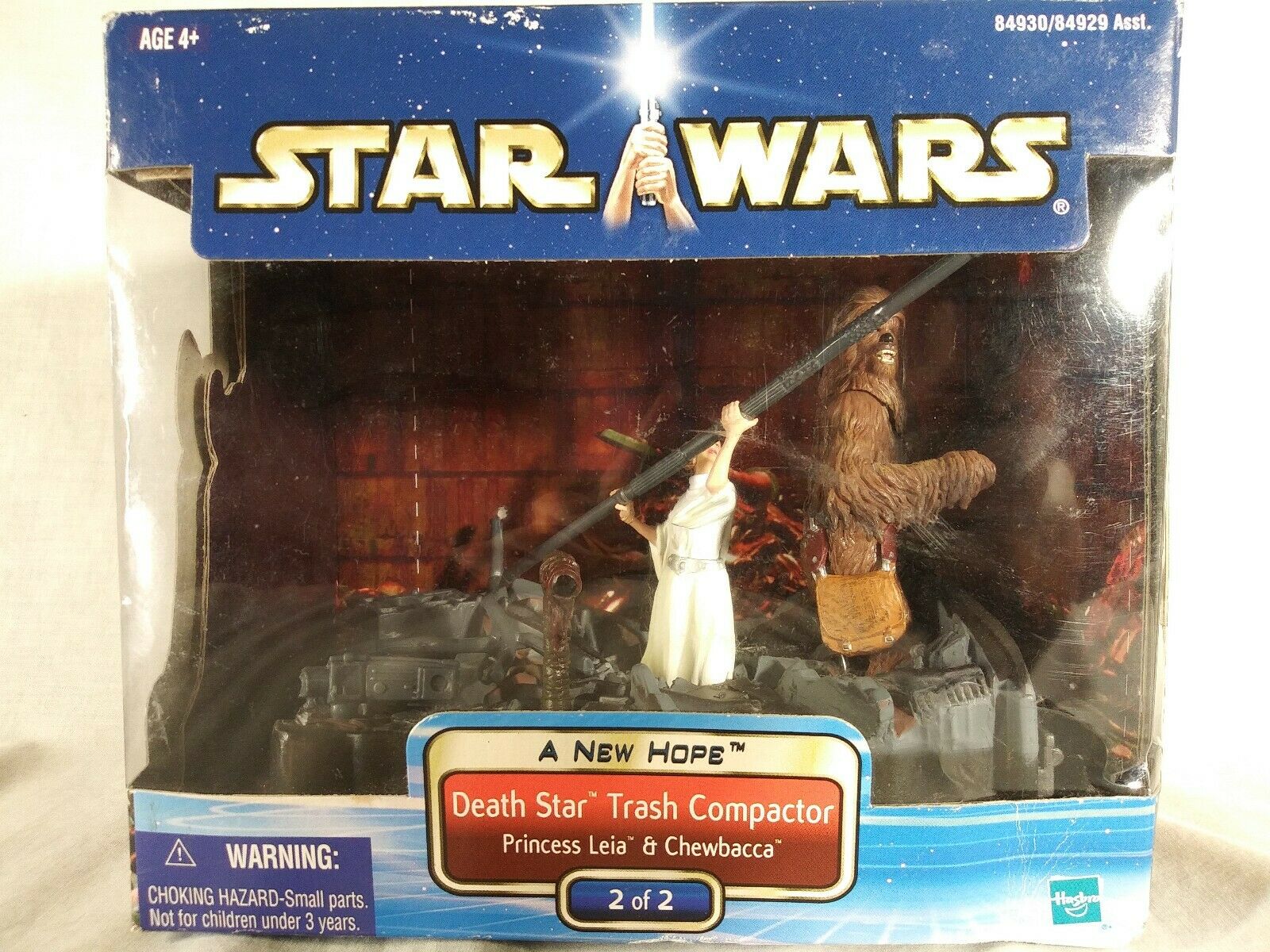 STAR WARS Hope DEATH STAR TRASH COMPACTOR Leia And Chewbacca | #14564882