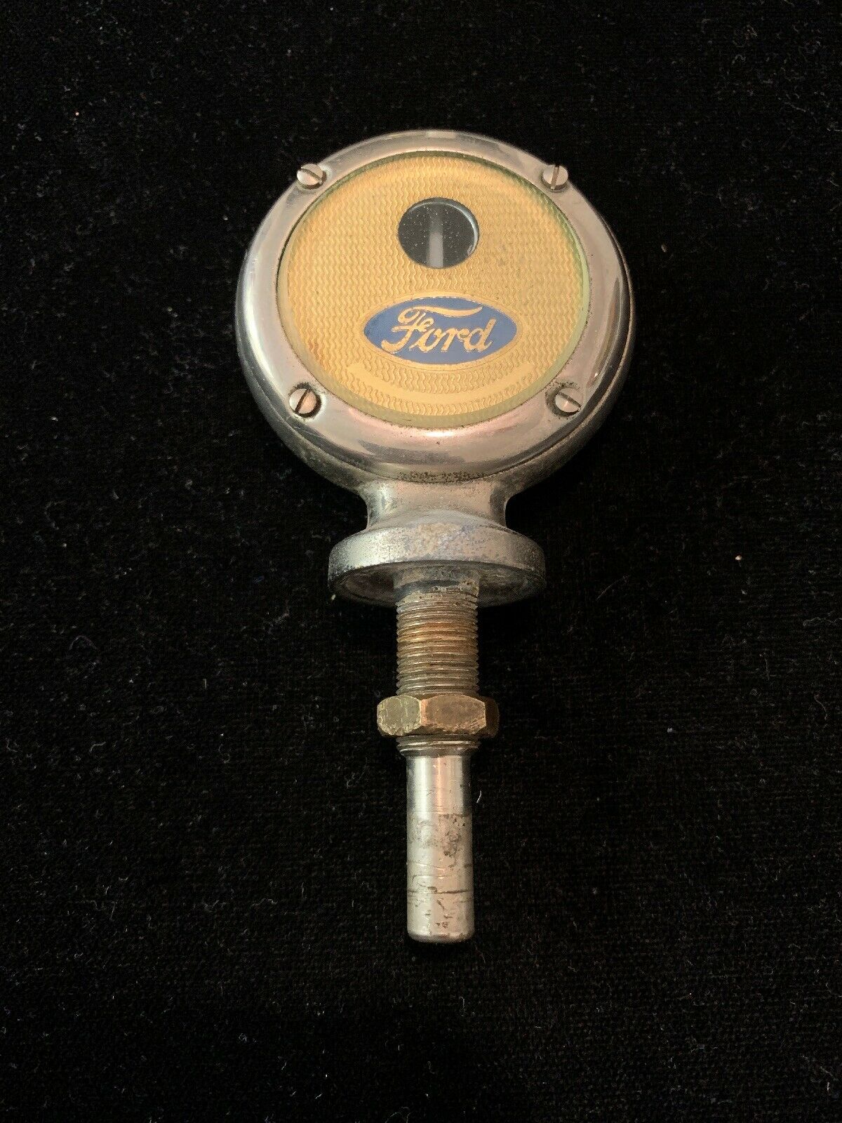 Vintage Boyce MotoMeter Midget Model Ford Model A Radiator Cap Ornament ...