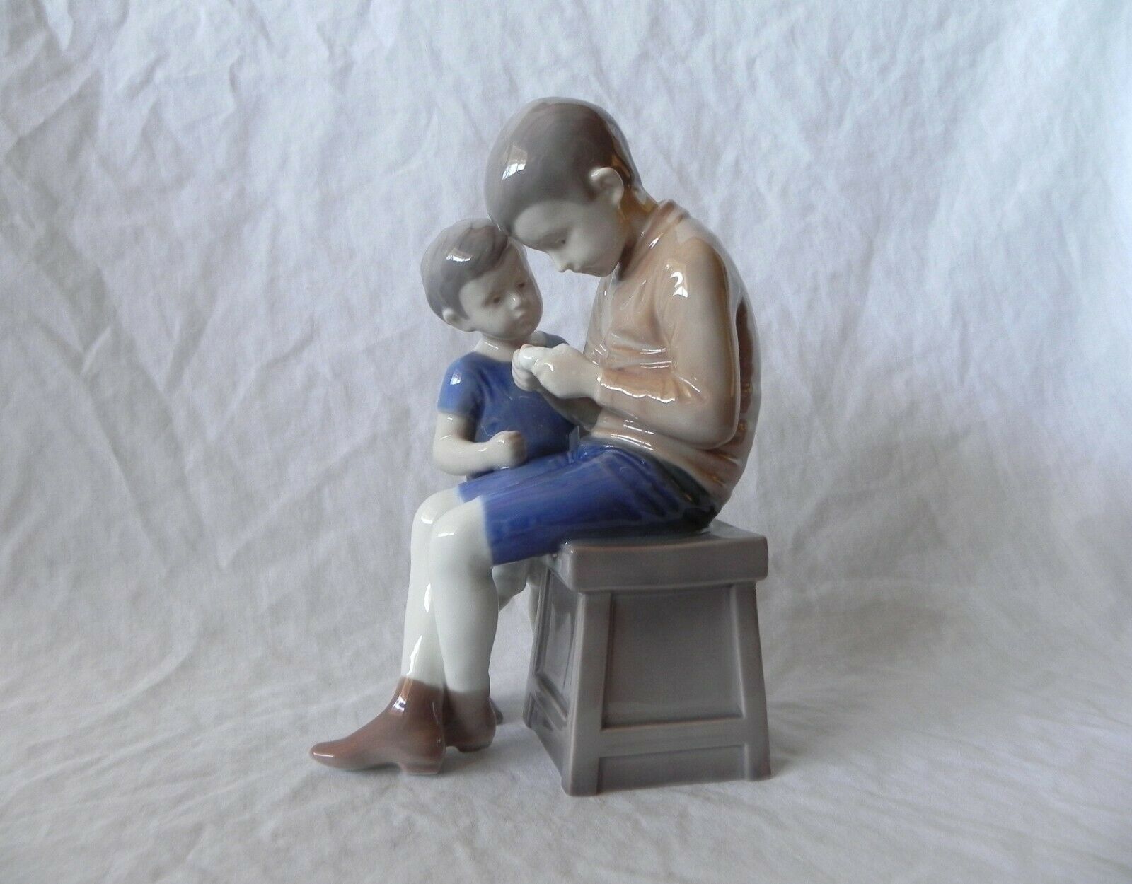 B&G Copenhagen TOM And WILLY PORCELAIN FIGURINE 1648 Denmark | #14495229