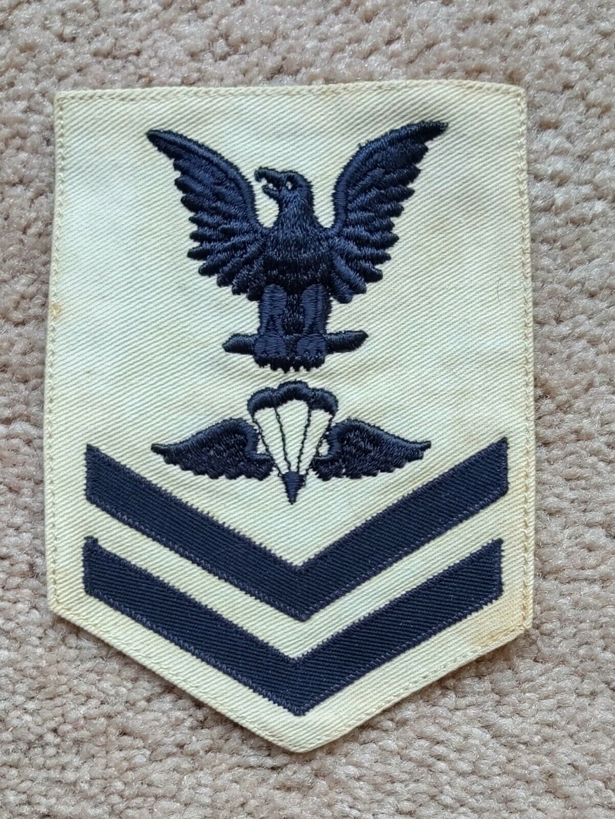 WW2 US Navy PO2 Parachute Rigger Rating Badge - | #14657028
