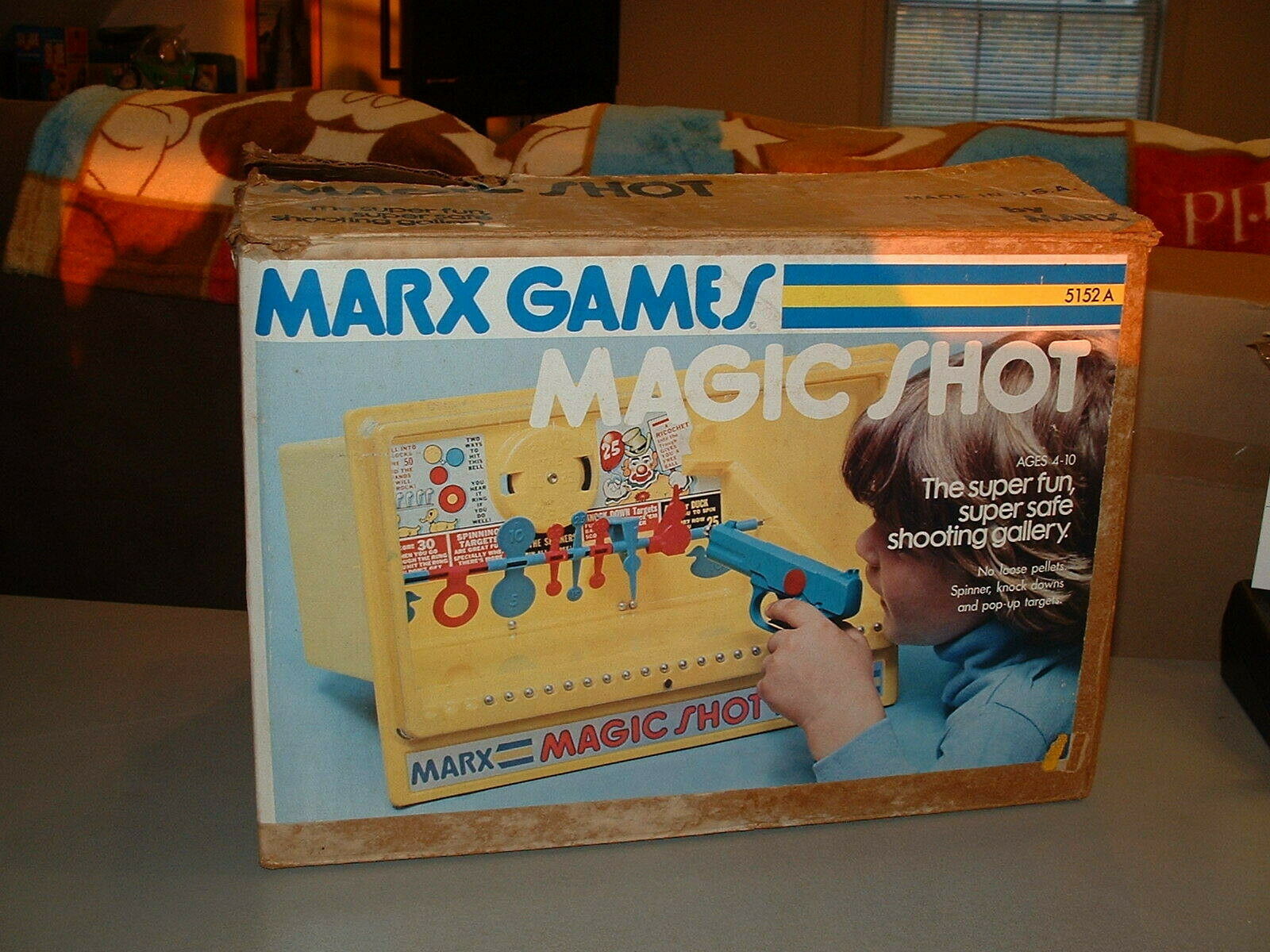 Vintage 1970 ' S MARX MAGIC SHOT Shooting Gallery Arcade Game, | #14454776