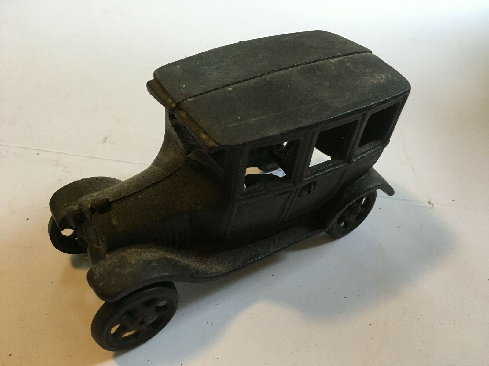 Antique Cast Iron Car Model A Ford 6 " Long | #14452344
