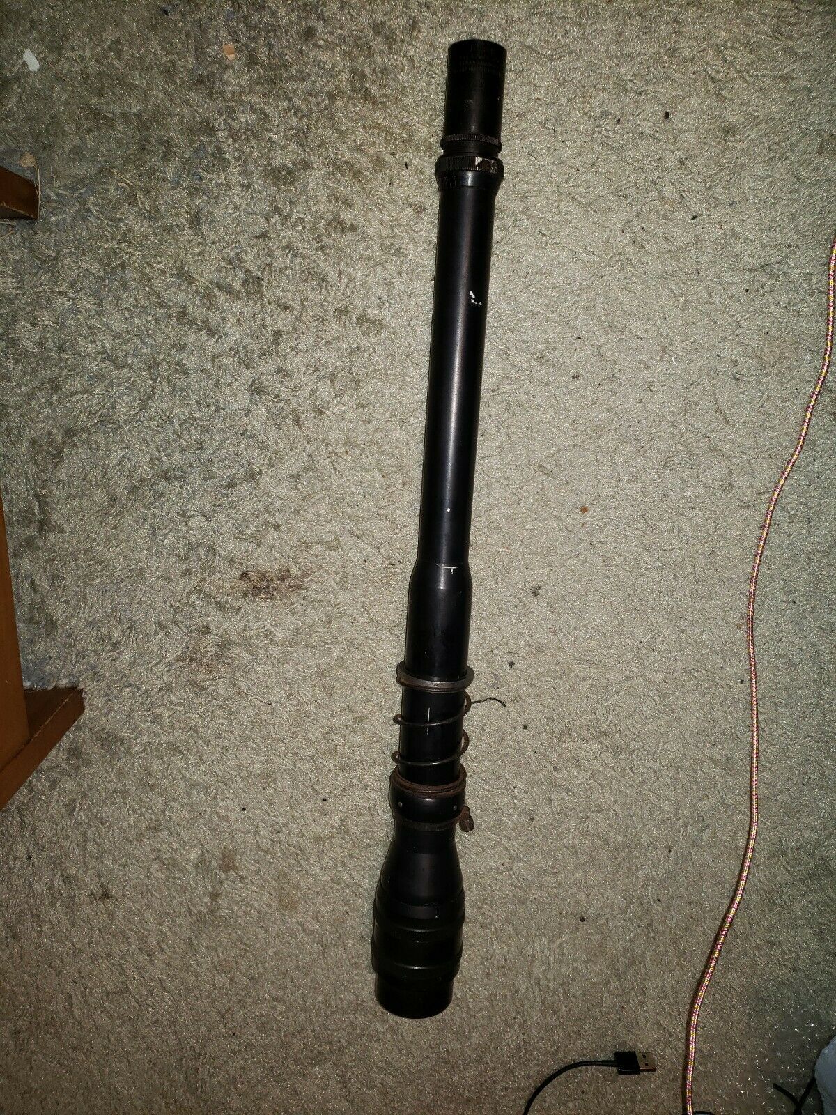Vintage Bausch & Lomb BALvar 24 6 - 24X External Adjustment Target ...