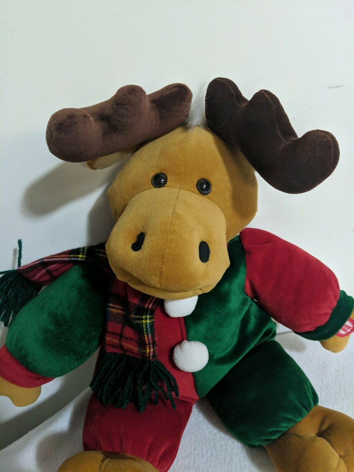 16 " Animated Christmas Reindeer Plush Grandma Got Ran Over By A ...
