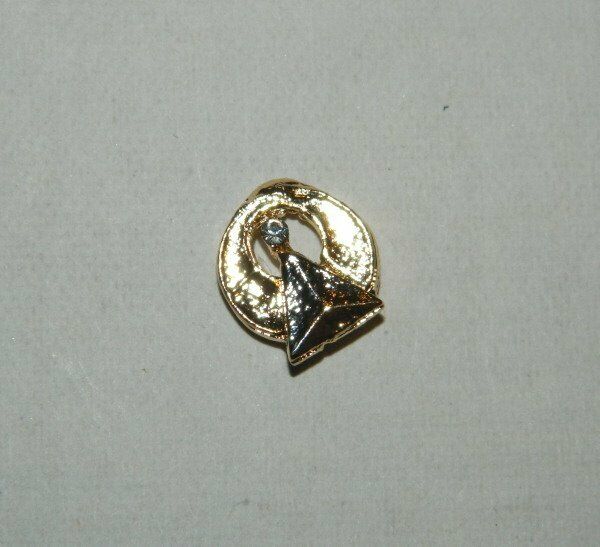Star Trek Classic TV Series Vulcan IDIC Metal Enamel Pin Micro Size ...