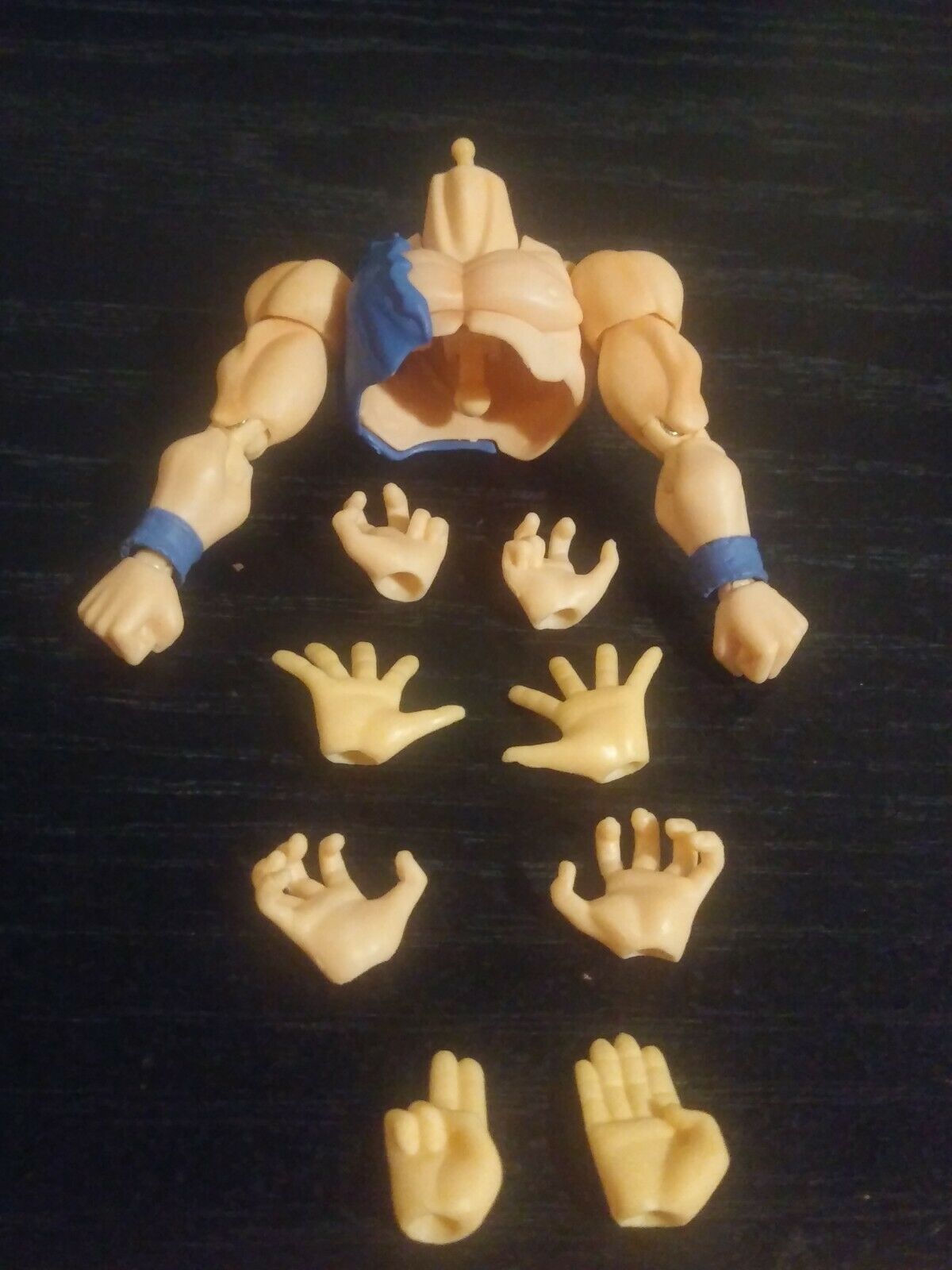 S. H. Figuarts: Dragon Ball Z - SS Awakening Goku Body (Chest, Arms ...