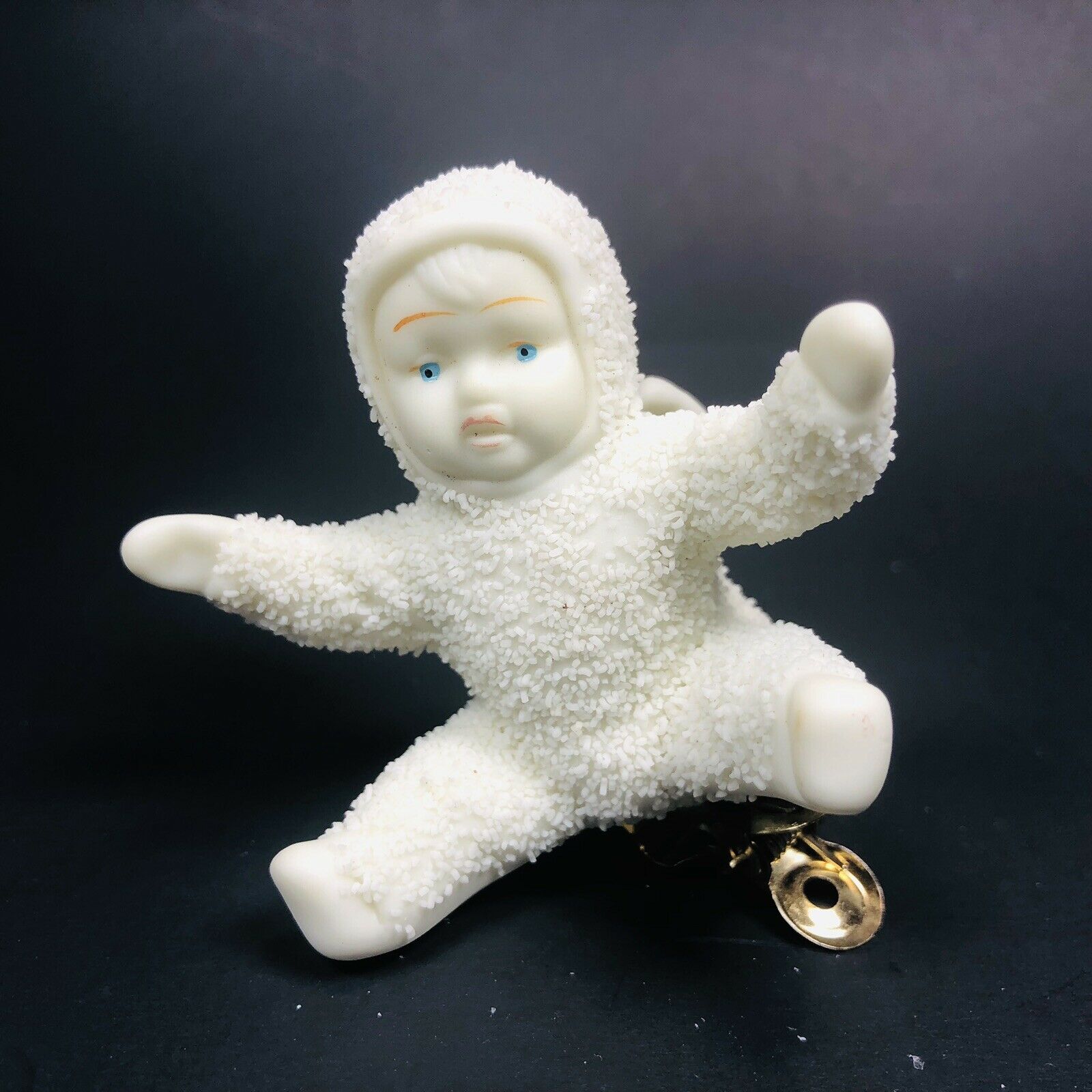 Dept 56 Snowbabies Lite - Up Clip On Baby Angel Christmas Ornament ...