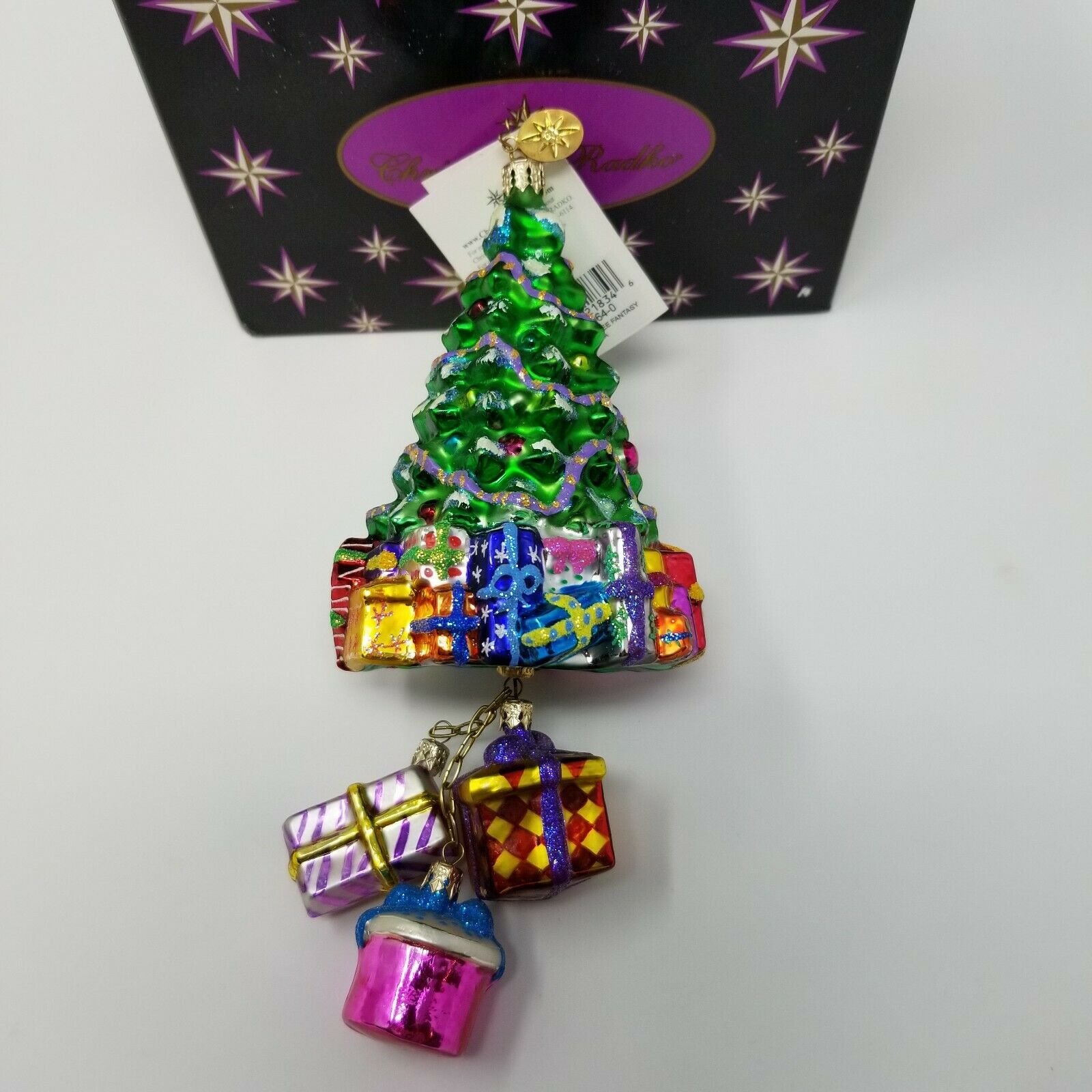 Christopher Radko Christmas Tree Fantasy Ornament Christmas With Box ...