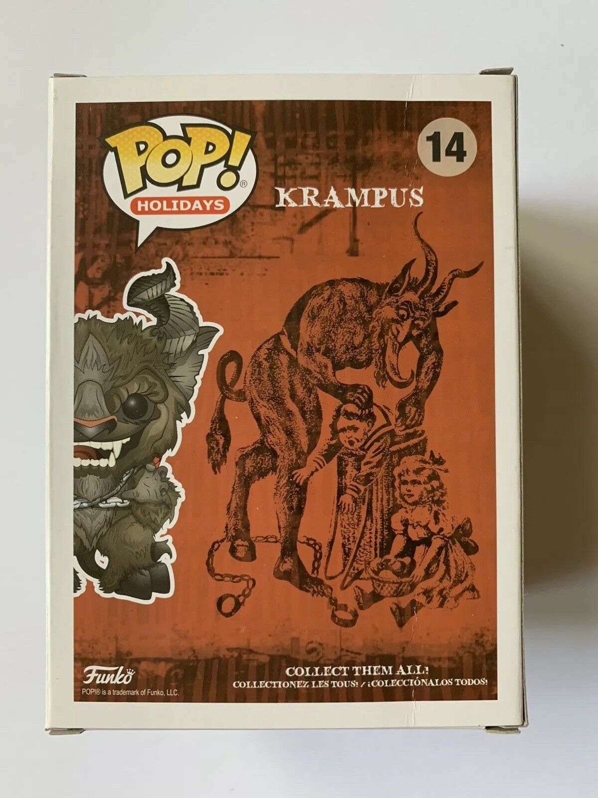 Funko Pop Holidays KRAMPUS Flocked Hot Topic Exclusive | #14444534