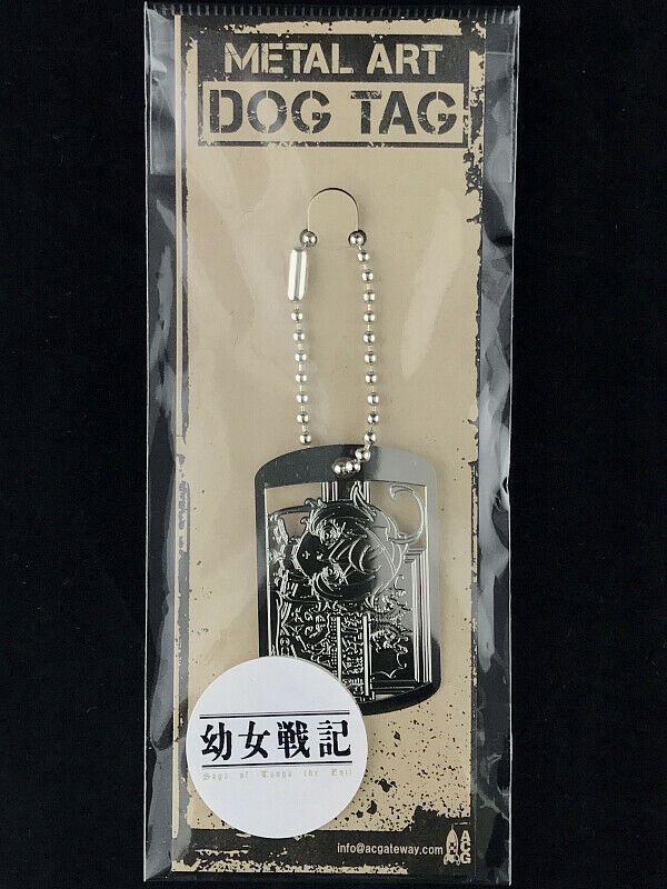 The Saga Of Tanya The Evil Tanya Von Degurechaff Metal Art Dog Tag Key ...