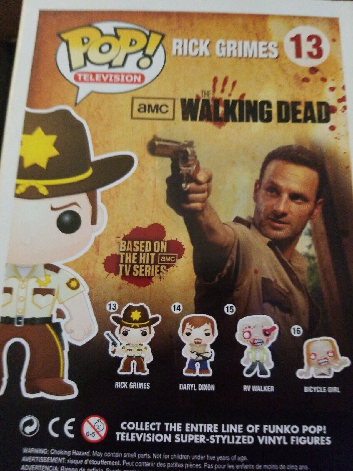 Funko Pop THE WALKING DEAD RICK GRIMES 13 Vinyl Figure | #14439936