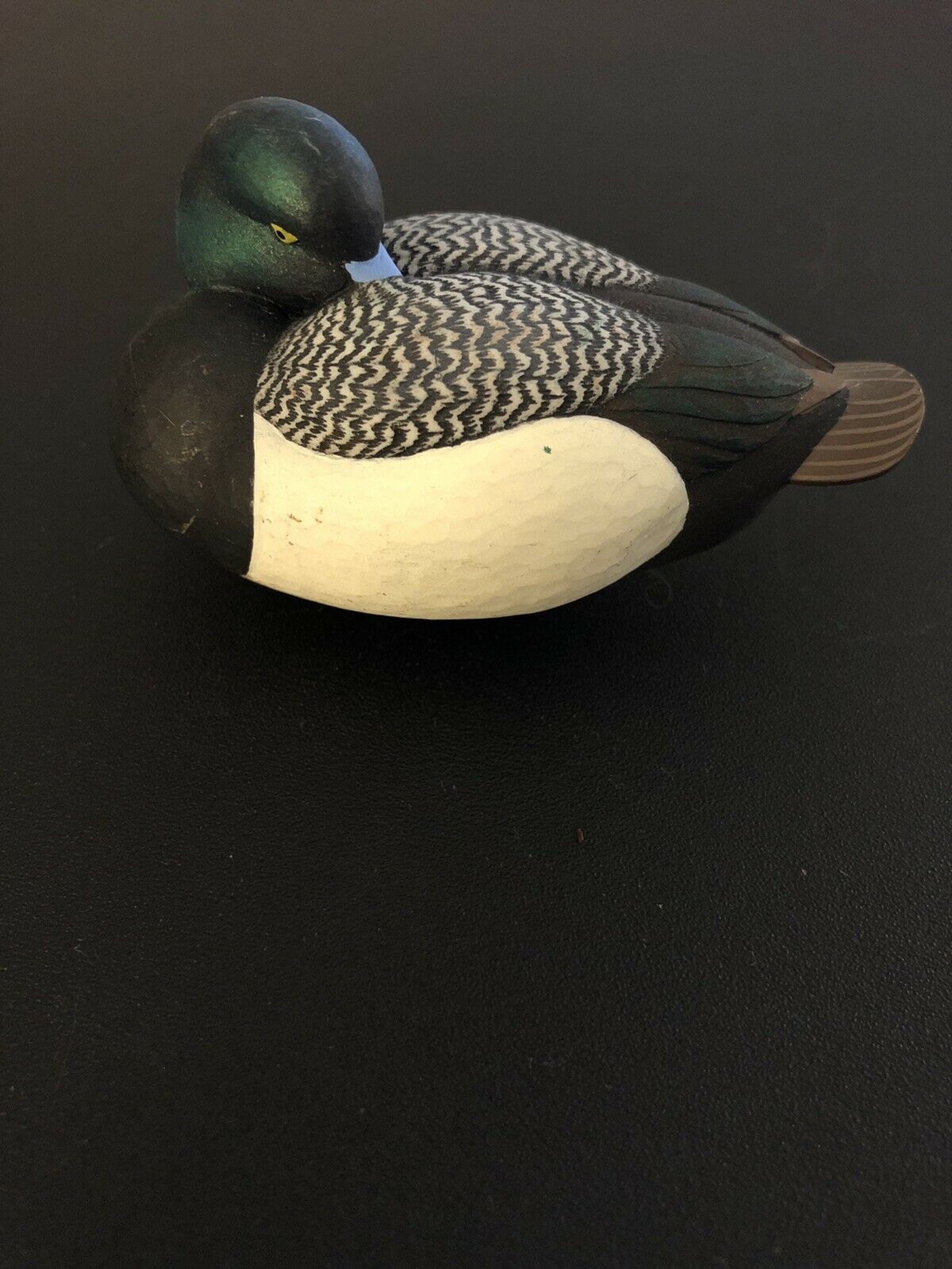 2004 Ducks Unlimited Jett Brunet Miniature Decoy Scaup Bluebill Duck ...