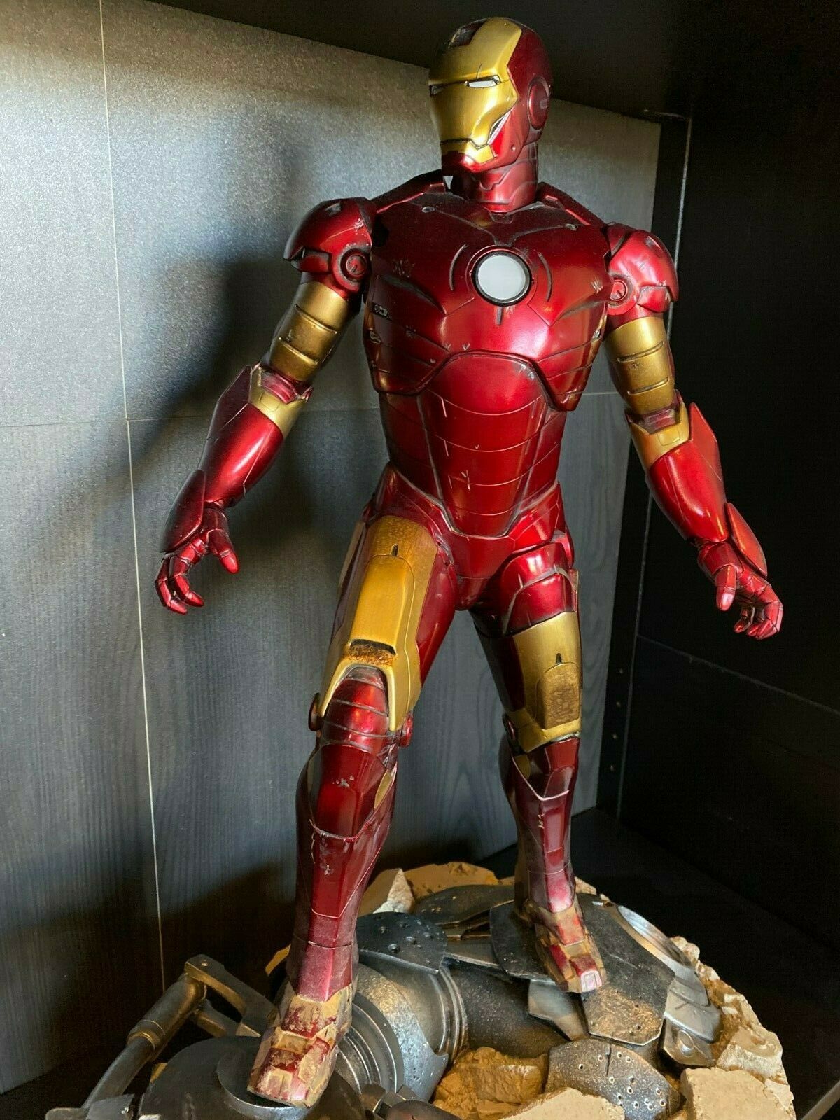 Sideshow Iron Man Maquette 1:4 Scale Mark III 3 Statue | #14552300