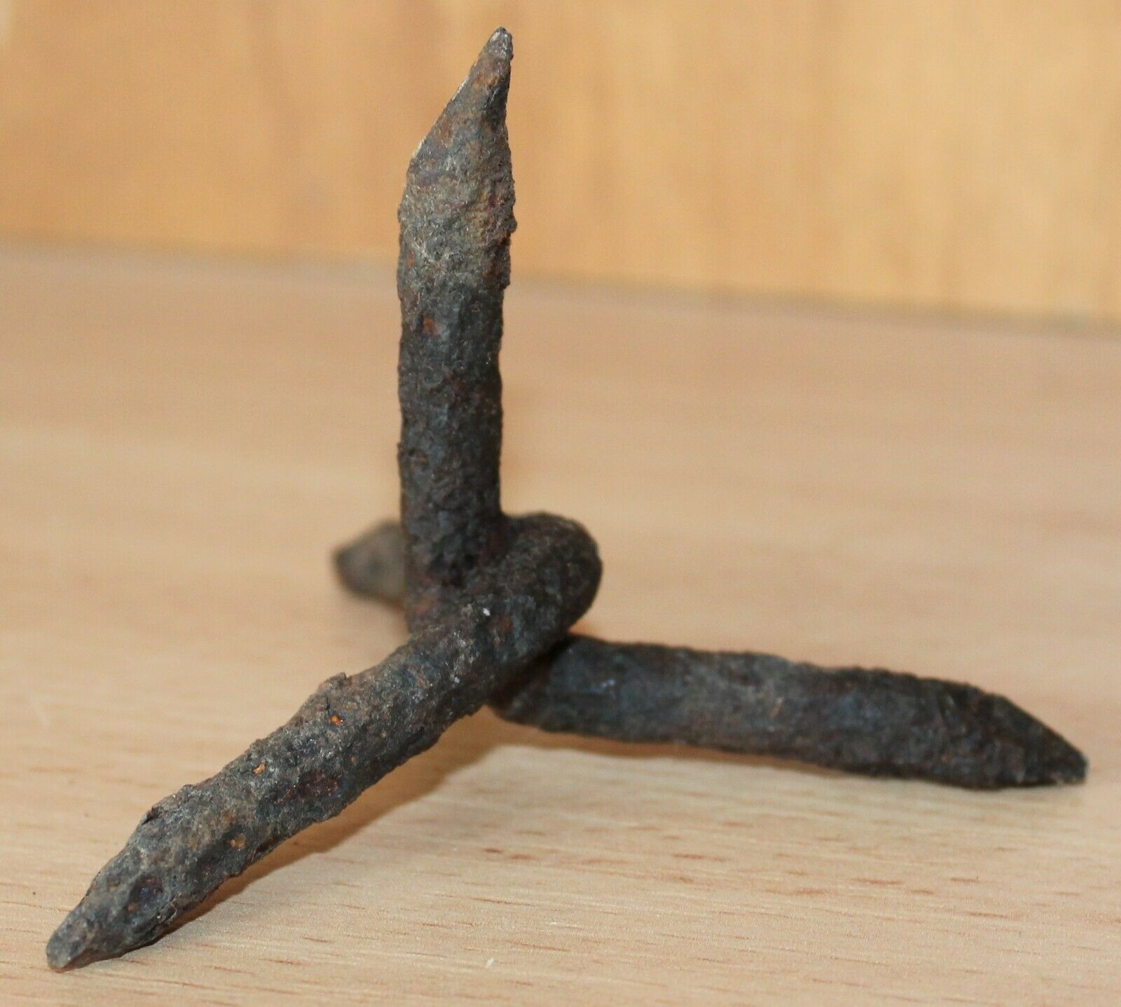 Caltrop From Bunker Wehrmacht STALINGRAD WK1 WK2 RELIC WW2 | #14557063