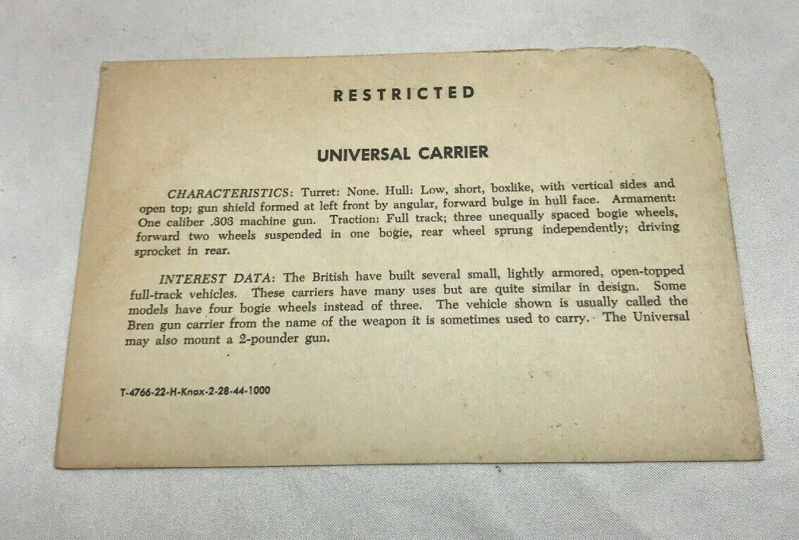 WWII WW2 US Army Air Force Photo Identification Card R89, British ...