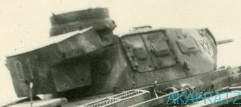German WW2 Photo, Panzer III Commander ' S Tank With Unit Insignia ...