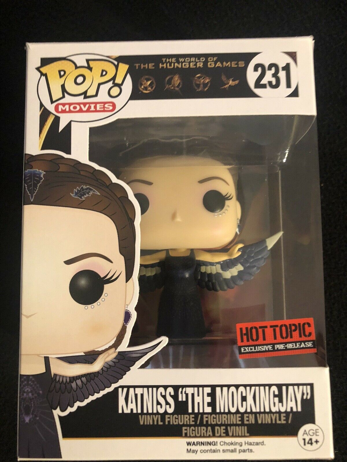 Funko Pop The Hunger Games KATNISS”THE MOCKINGJAY” 231 Hot Topic ...