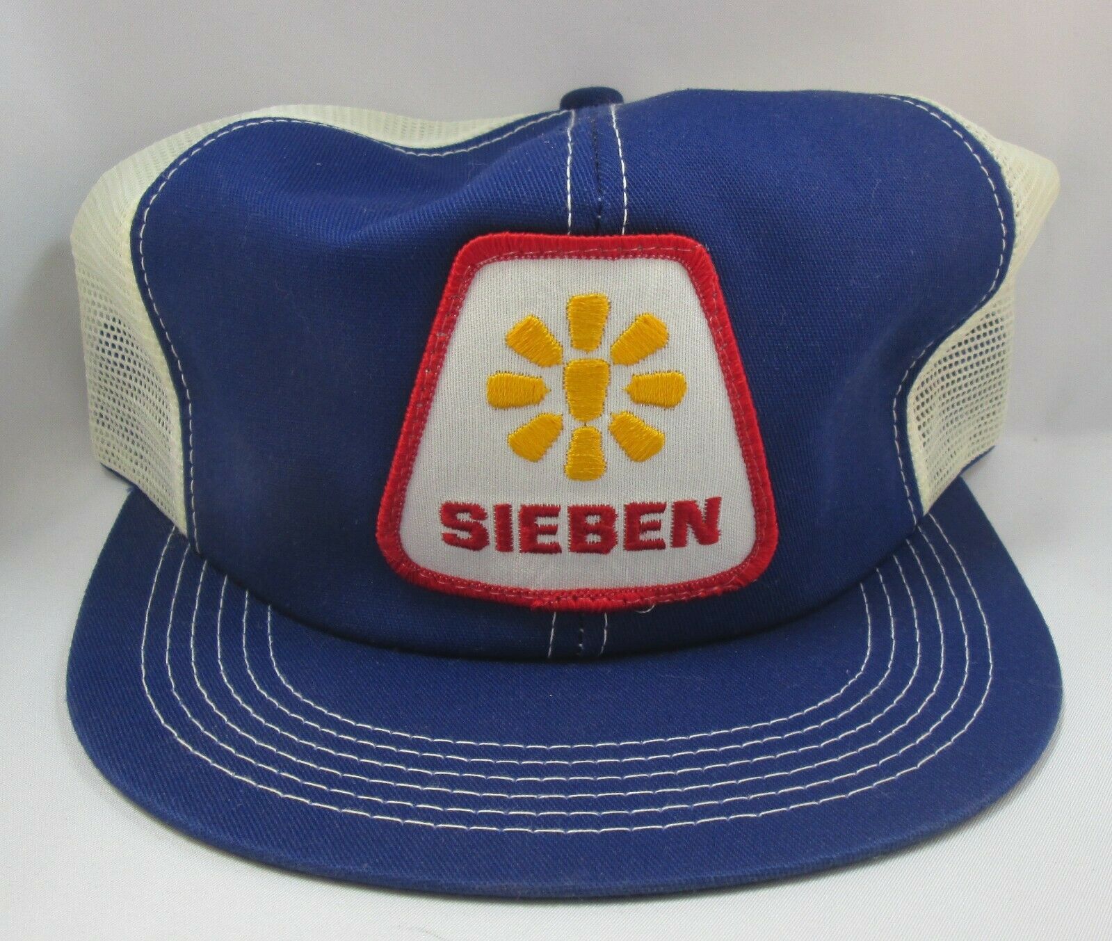 VINTAGE SIEBEN HYBRIDS SEED SNAPBACK CAP TRUCKERS HAT - PATCH - K ...
