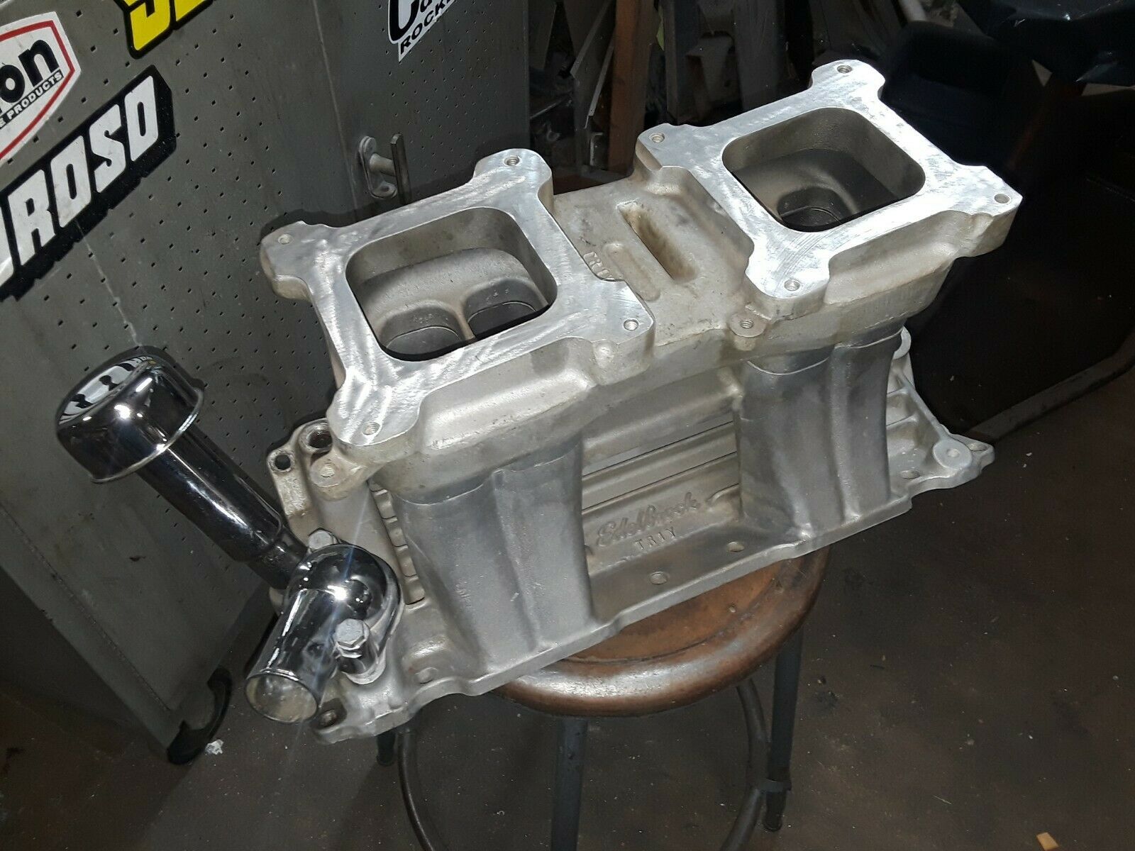 VINTAGE Edelbrock 2840 TR1Y Tunnel Ram SBC | #14533227