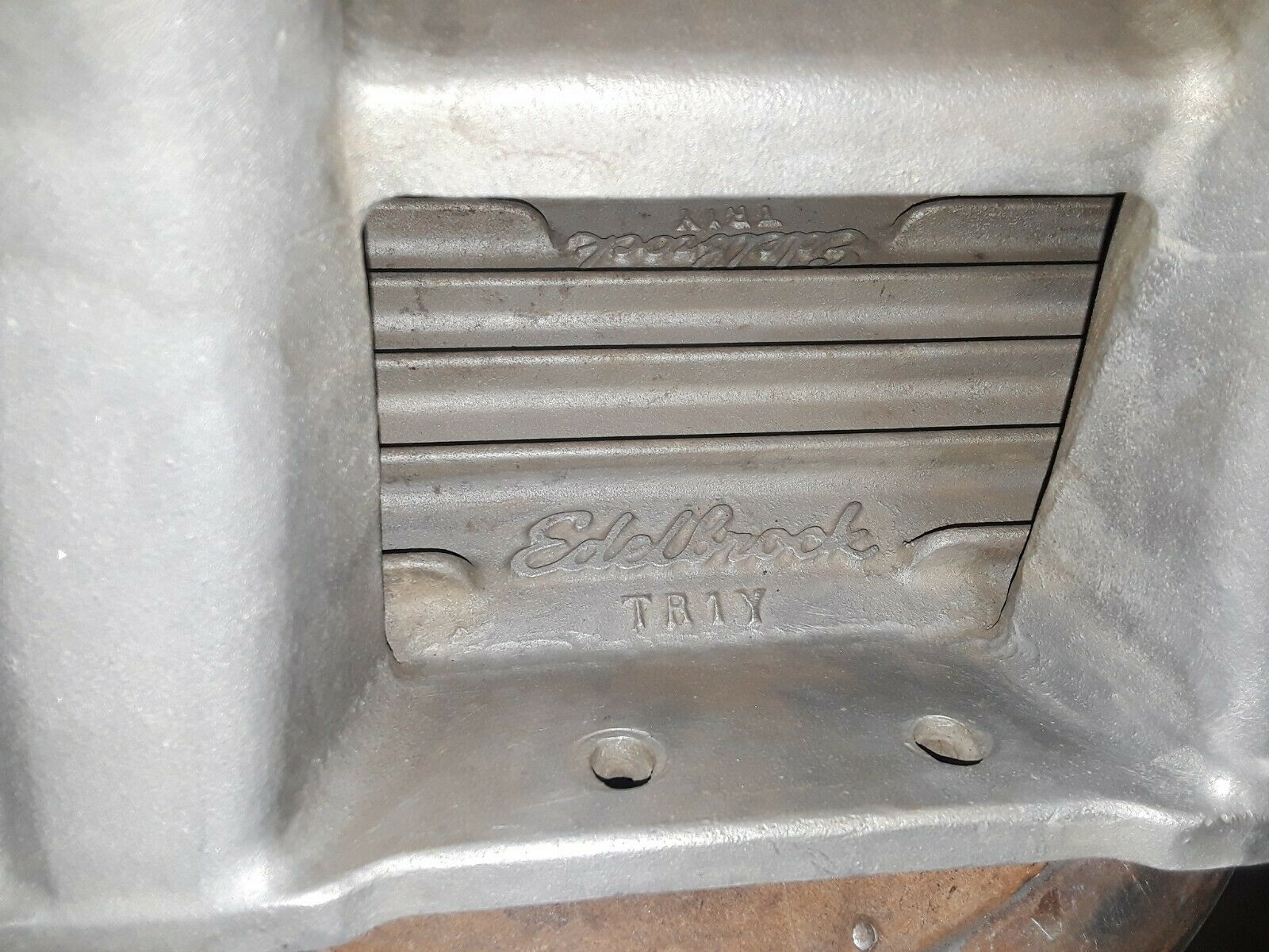 VINTAGE Edelbrock 2840 TR1Y Tunnel Ram SBC | #14533227