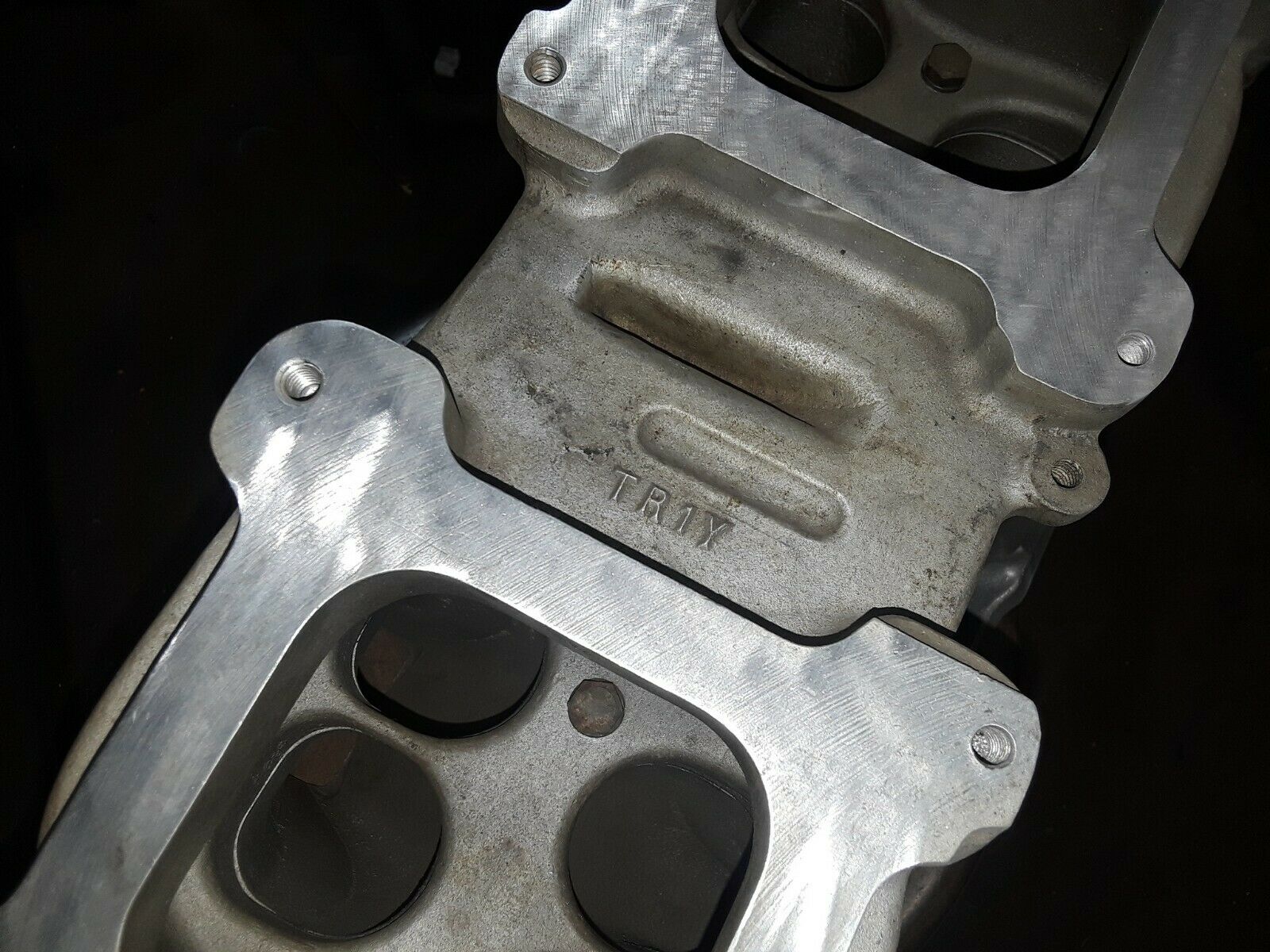 VINTAGE Edelbrock 2840 TR1Y Tunnel Ram SBC | #14533227