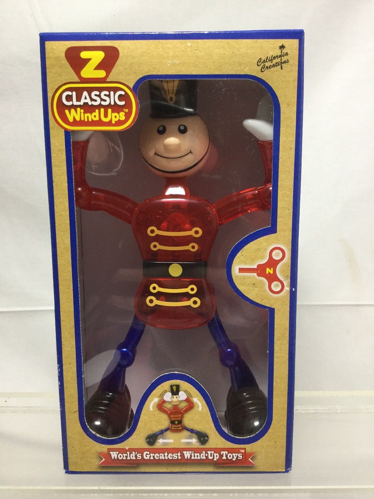 WIND UP TOY SOLDIER CHRISTOPHER Z CLASSIC WIND UPS NIB | #14311947