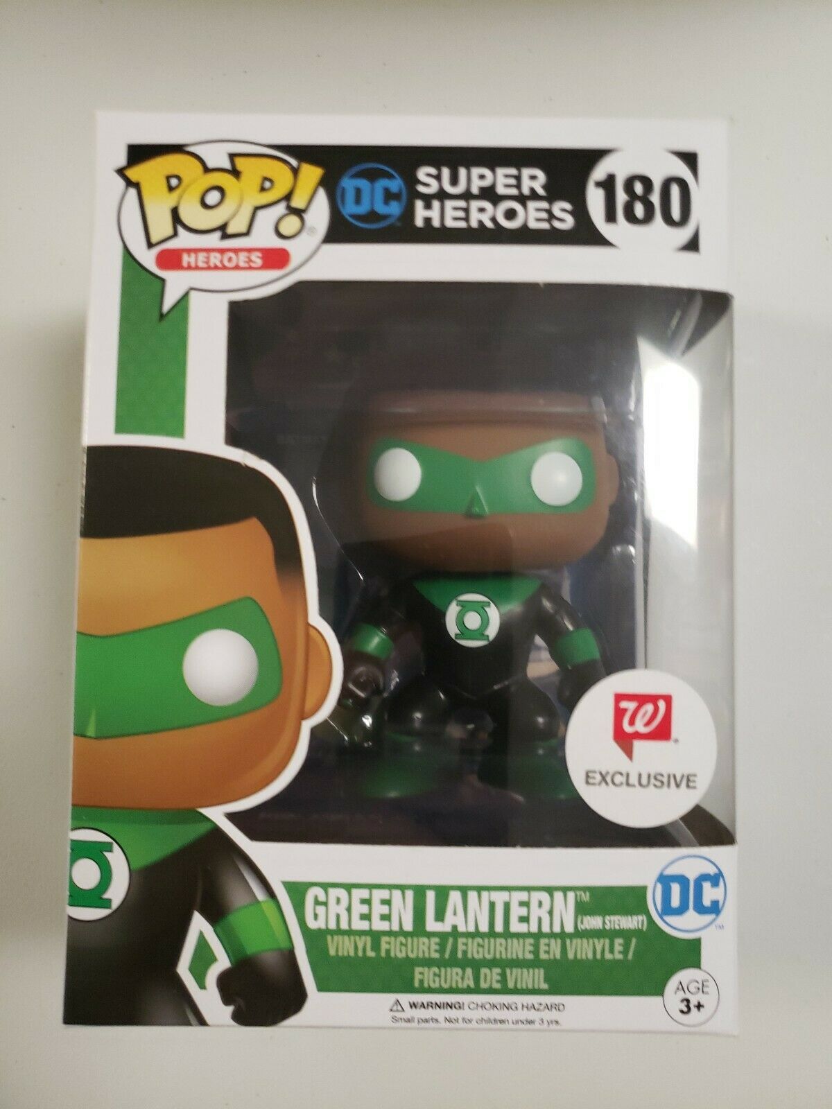 Funko Pop Green Lantern (John Stewart) 180 Walgreens Exc Vinyl Figure ...