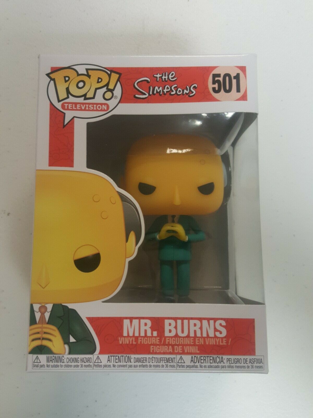 Funko Pop The Simpsons Mr. Burns 501 Vinyl Figure | #14315623