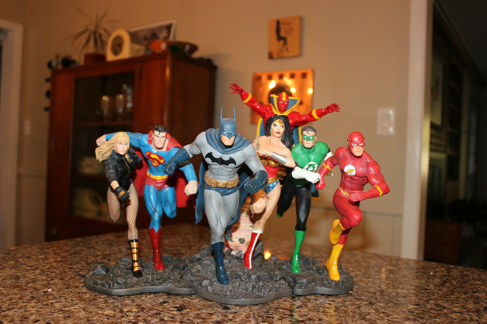 DC Justice League Build A Statue COMPLETE SET | #14436220