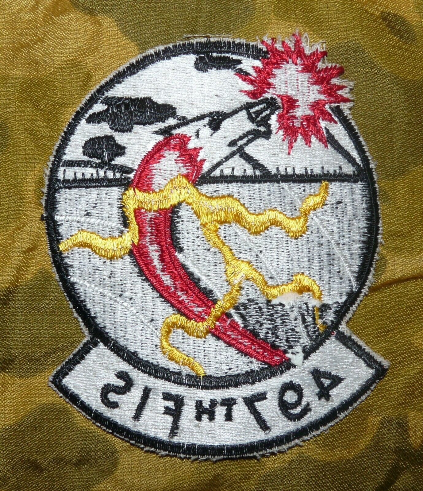 Vietnam War Era USAF 497th Fighter Interceptor Squadron FIS Embroidered ...