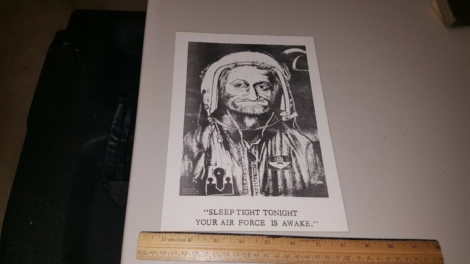 1963 PRINT POSTER " Sleep Tight Tonight Your Air Force Is Awake ...
