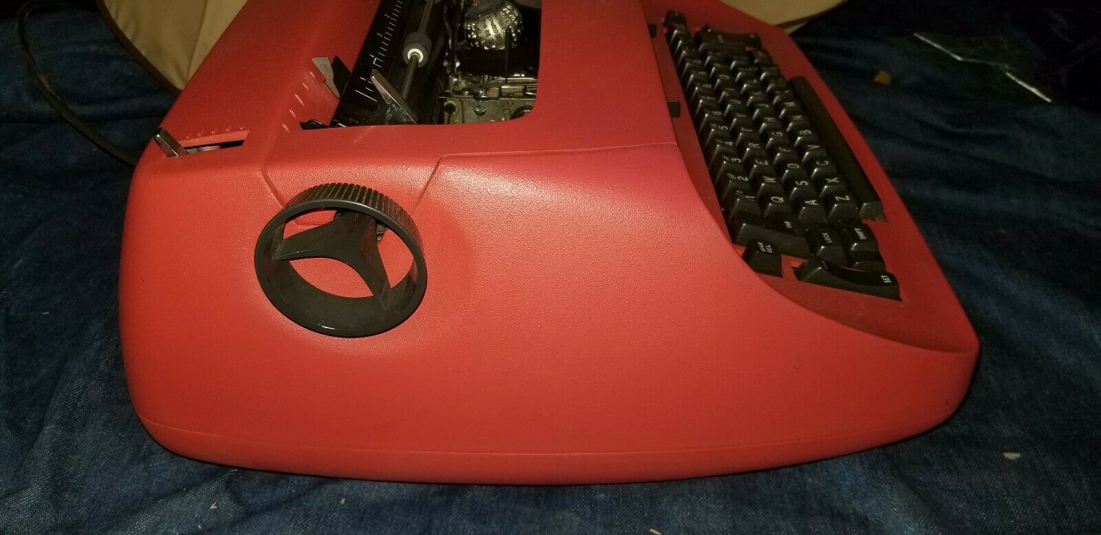 Vintage IBM SELECTRIC TYPEWRITER MODEL 71 Red PRESTIGE FONT | #14445532