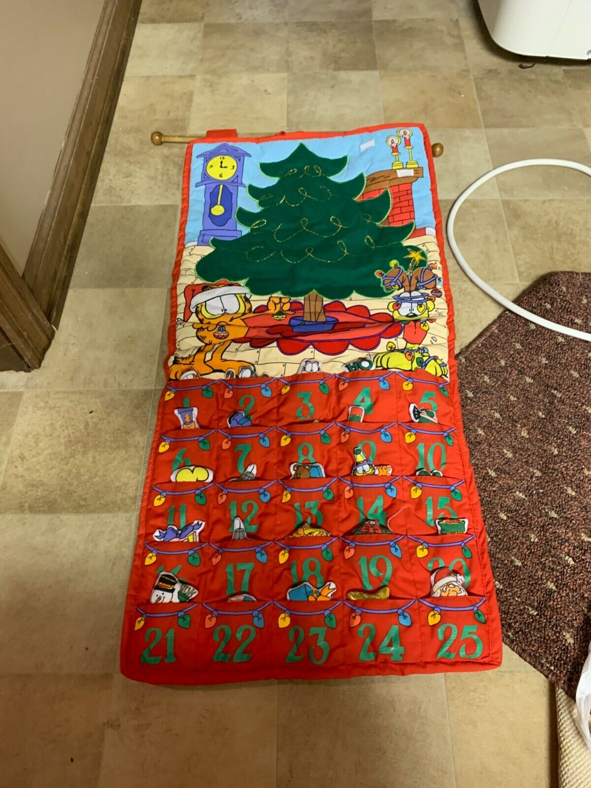 Garfield Christmas Advent Calendar - Odie Nermal Pooky Arlene ...