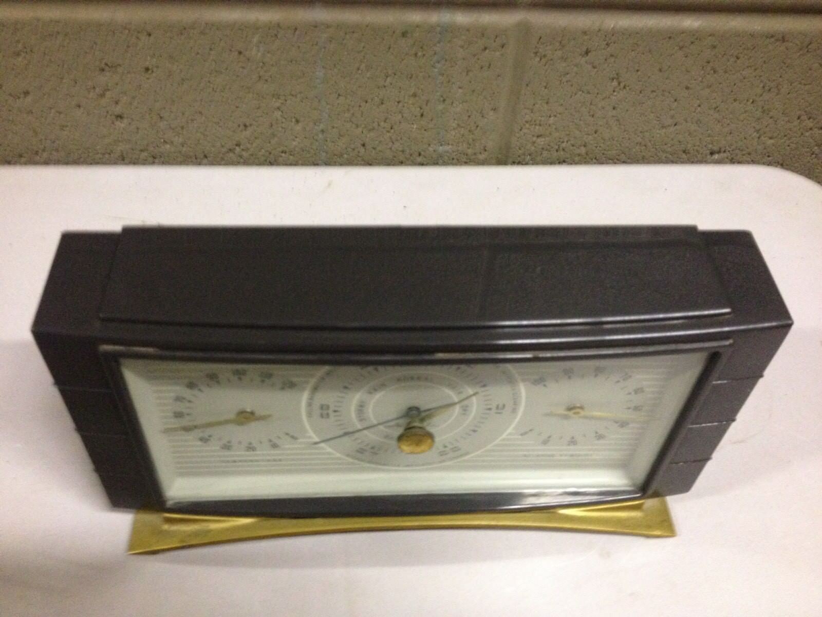 Vintage AIRGUIDE Tabletop Temperature Barometer Humidity Guage Weather ...