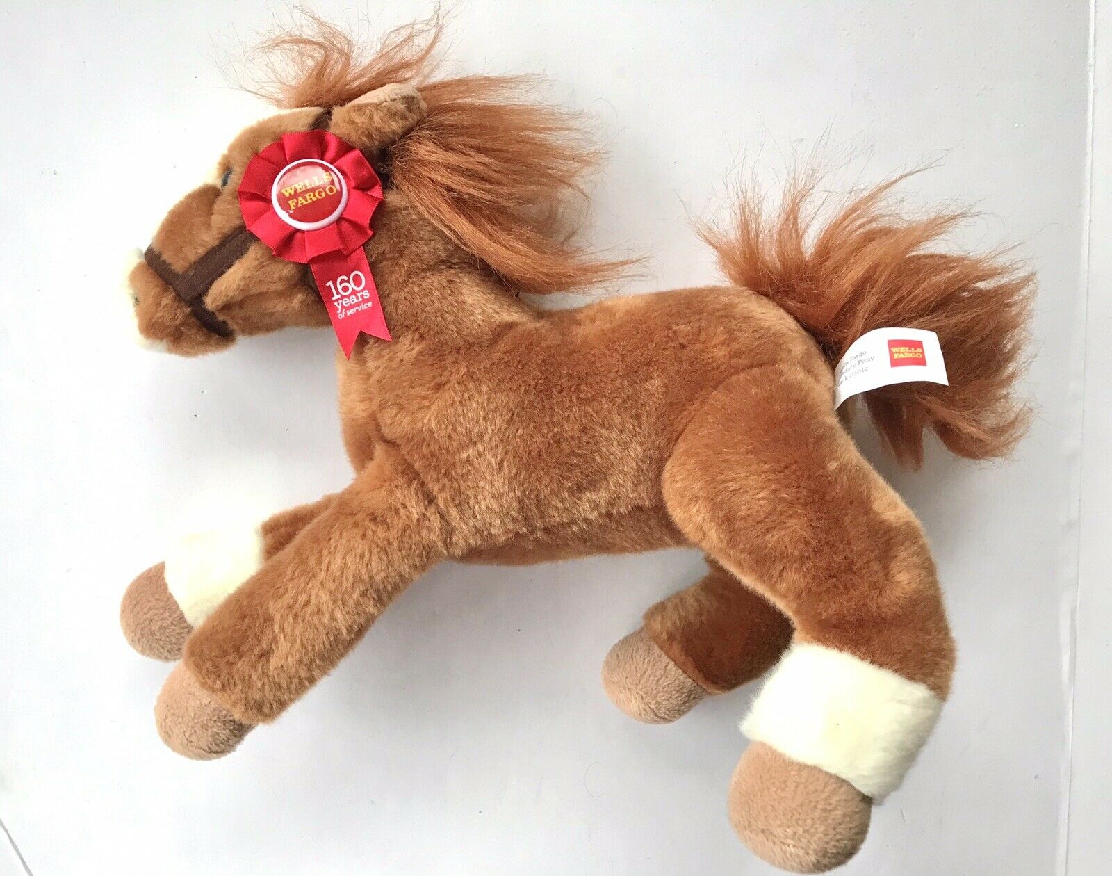 Wells Fargo 2012 Legendary Pony Horse Mack Plush 160th Anniversary ...
