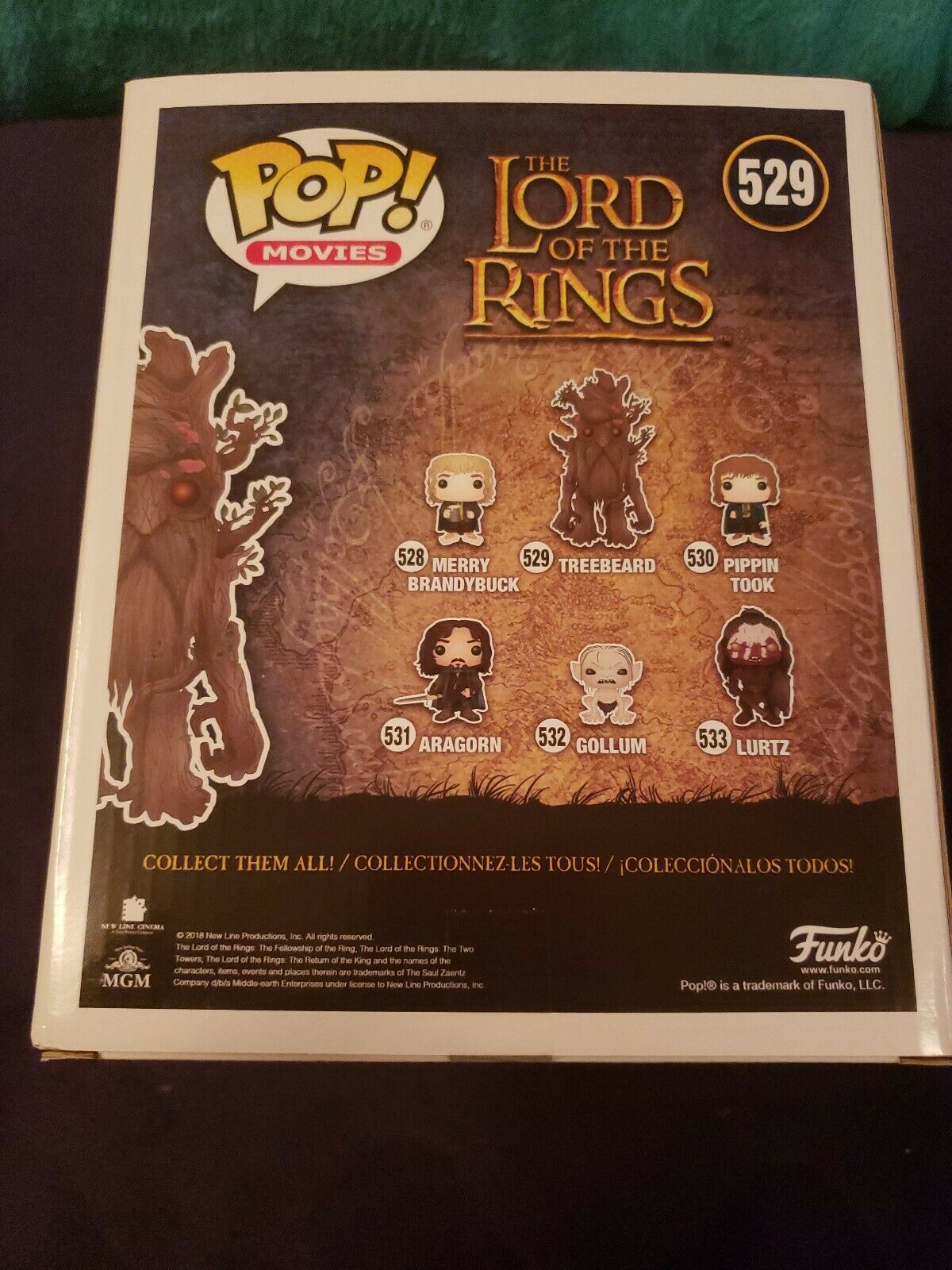 Treebeard 6” The Lord Of The Rings Movies Funko Pop 529 | #14208113