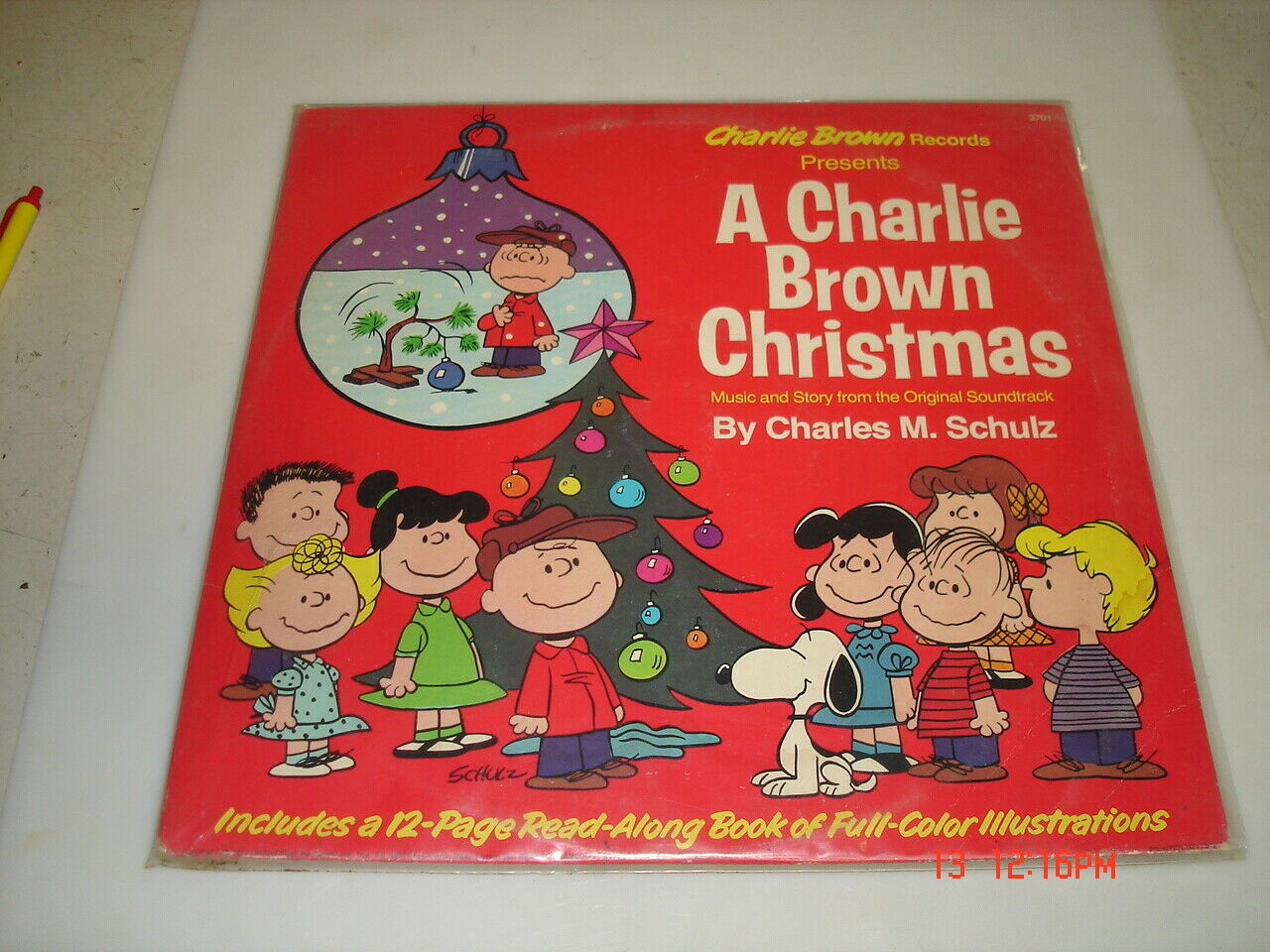 1977 CHARLIE BROWN RECORDS PRESENTS A CHARLIE BROWN CHRISTMAS PEANUTS ...