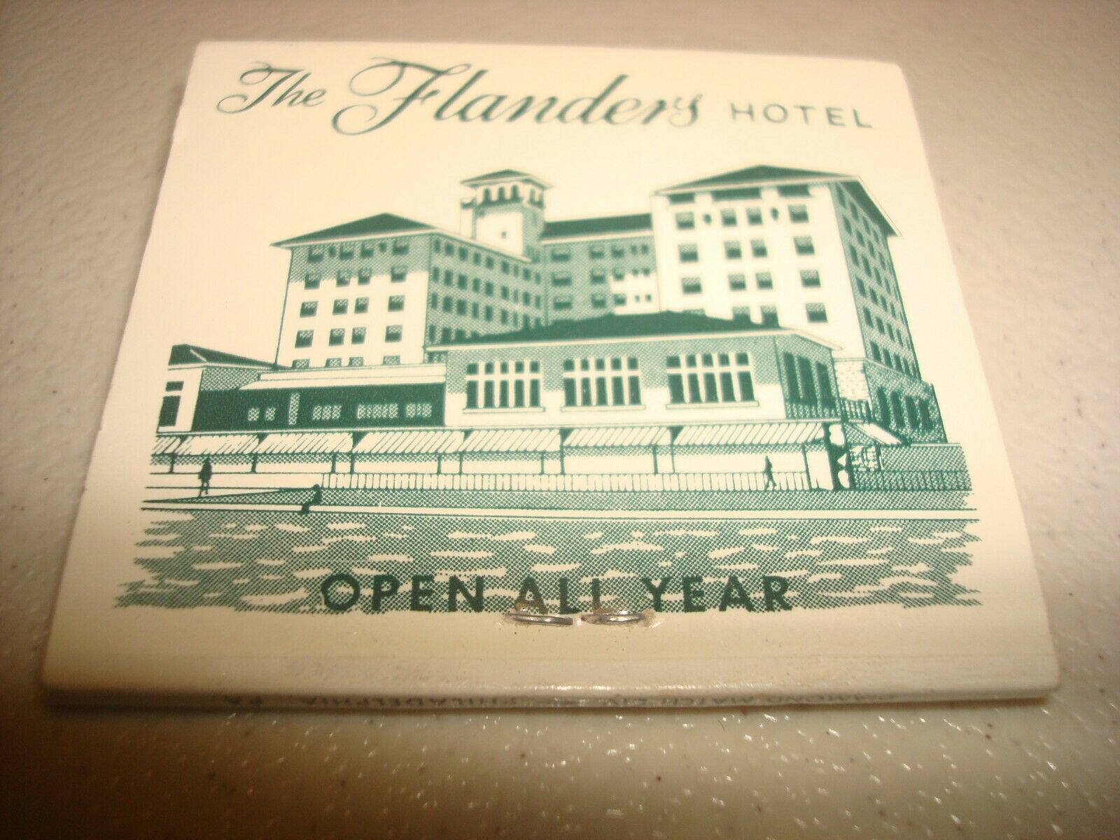 Rare Vintage Matches The Flanders Hotel Ocean City Jersey USA | #14346023