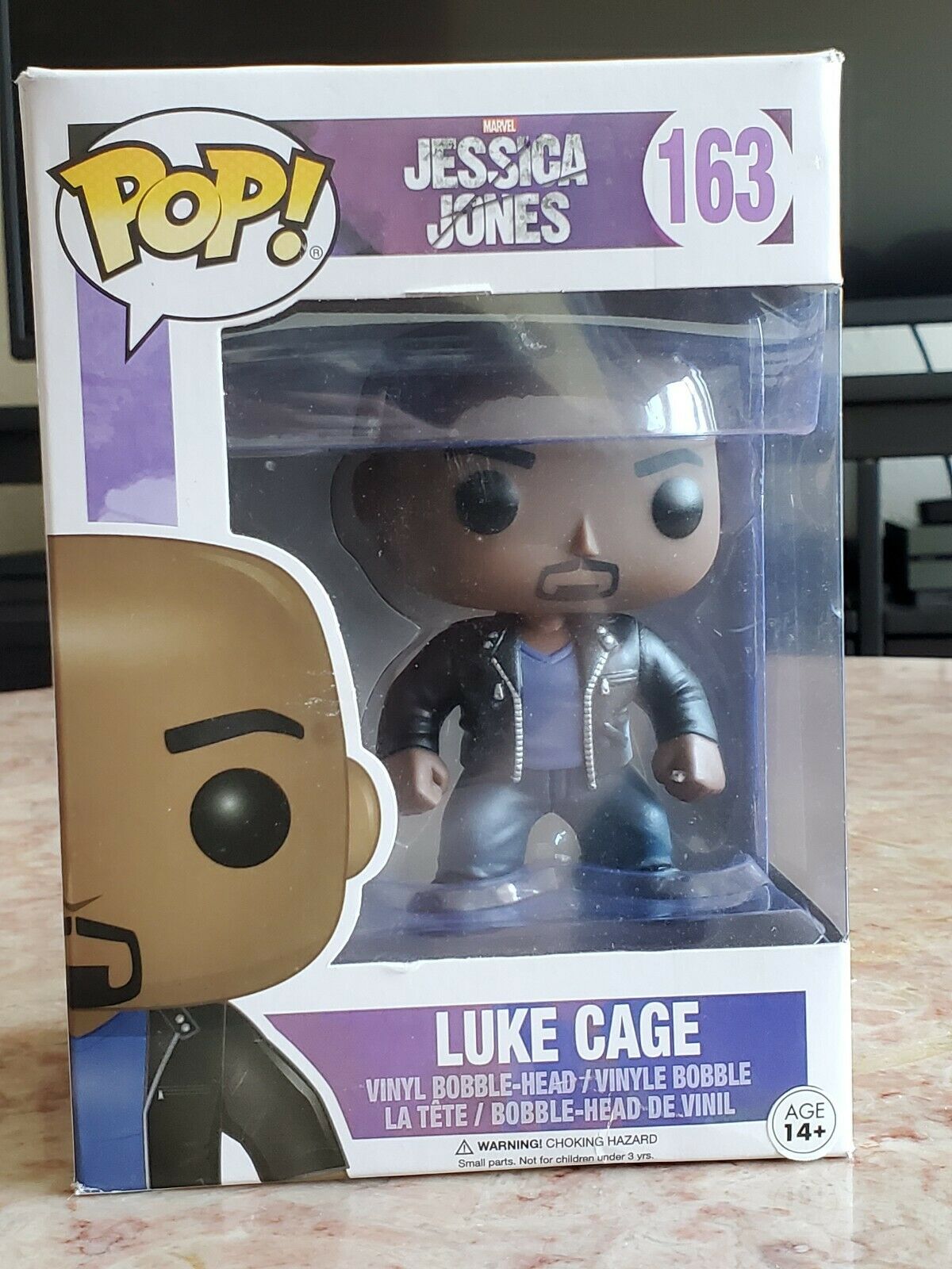 Funko Pop Marvel - Jessica Jones - Luke Cage Vinyl Figure 163 Box ...