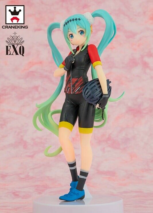 Banpresto Prize Hatsune Miku Racing Miku 2018 Team UKYO Cheering Ver ...