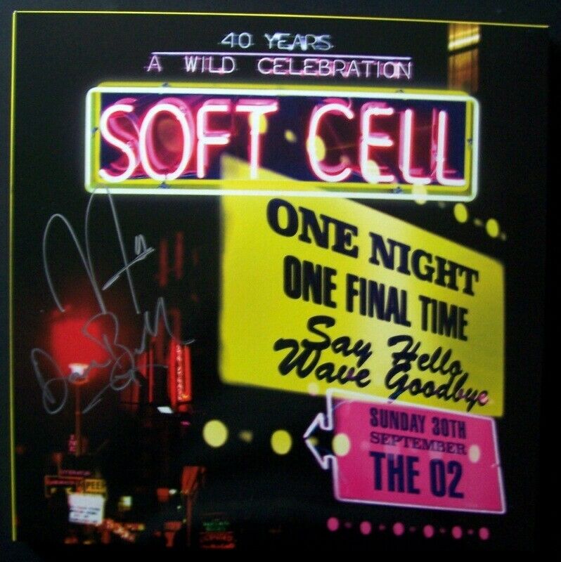 SOFT CELL SAY HELLO WAVE GOODBYE VINYL 4 ALBUM TEST PRESSING SIGNED ...