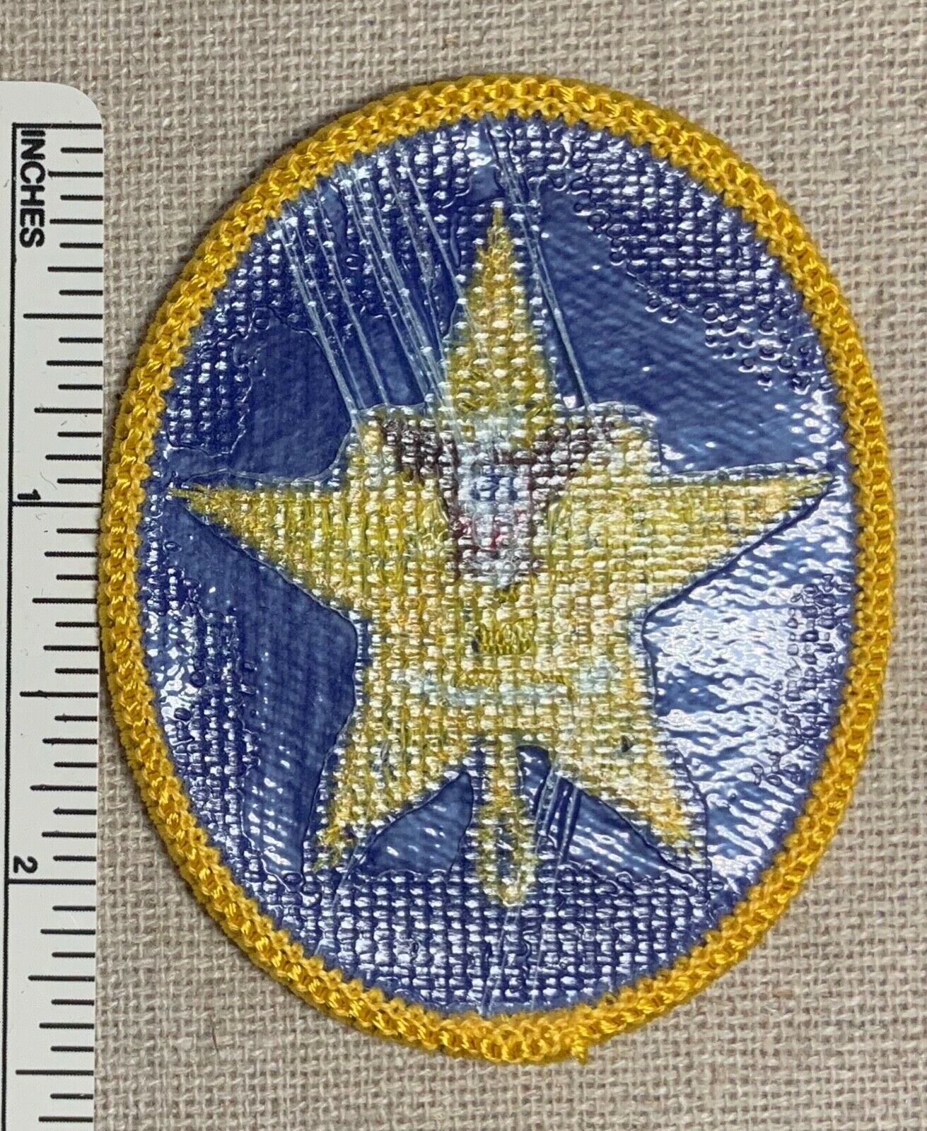 Vintage 1970s STAR RANK Boy Scout Badge PATCH BSA Uniform Sash Camp BSA ...