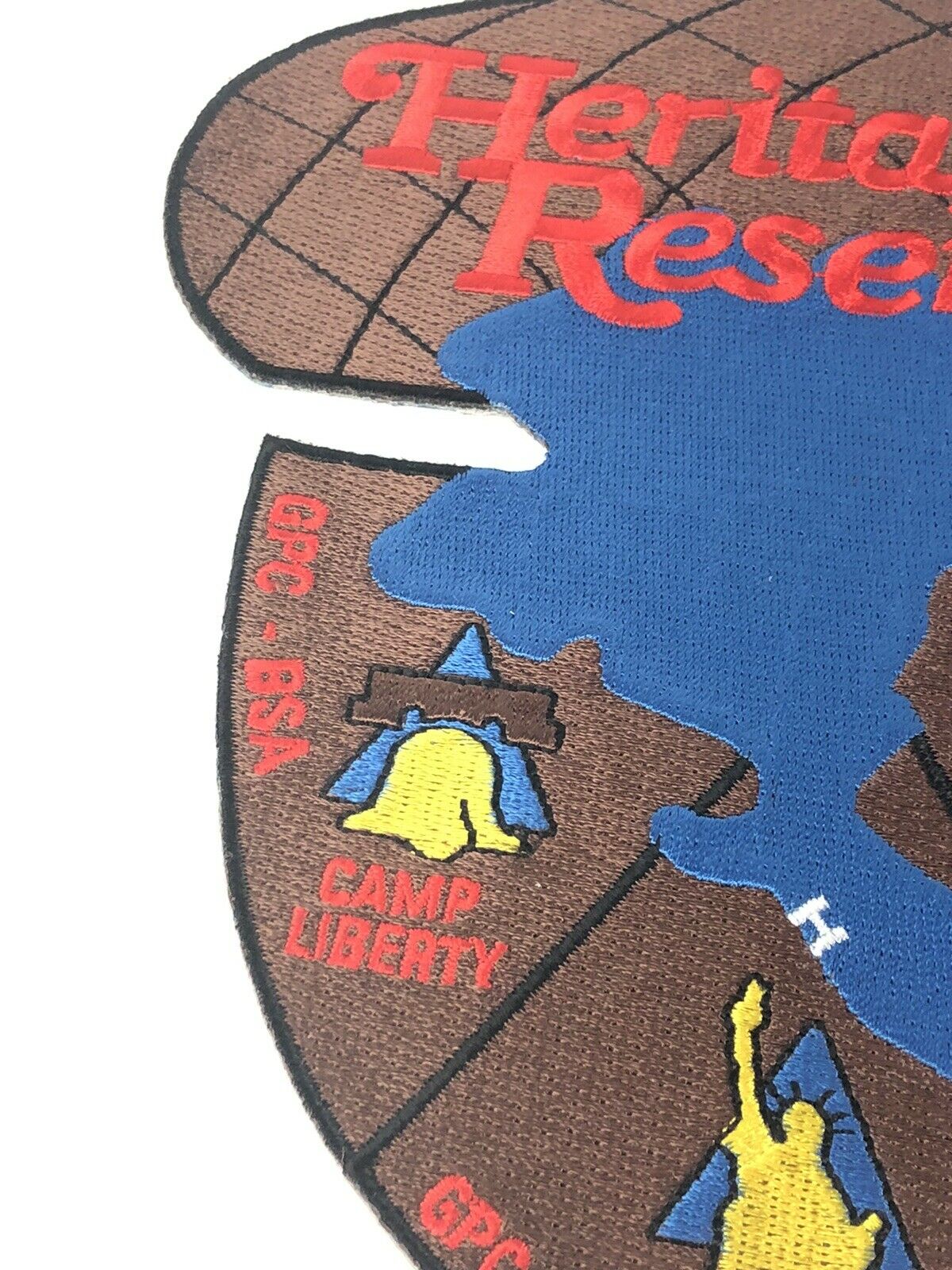 Heritage Reservation 100 Years Of Scouting GPC BSA Large Acorn Patch ...