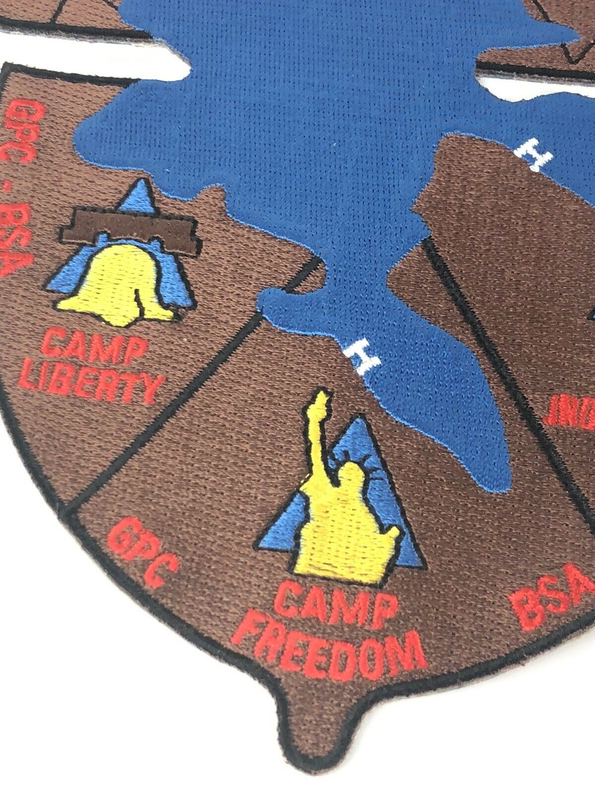 Heritage Reservation 100 Years Of Scouting GPC BSA Large Acorn Patch ...